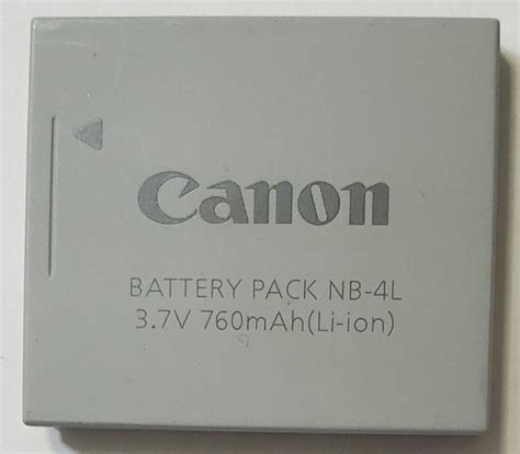 Yahooオークション キャノン純正バッテリーパック Nb 4l