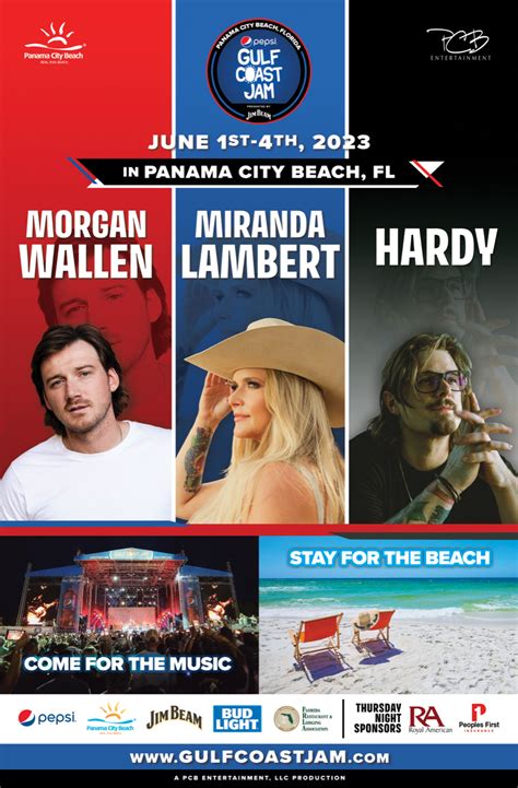 HARDY Morgan Wallen Miranda Lambert To Headline 2023 Pepsi Gulf
