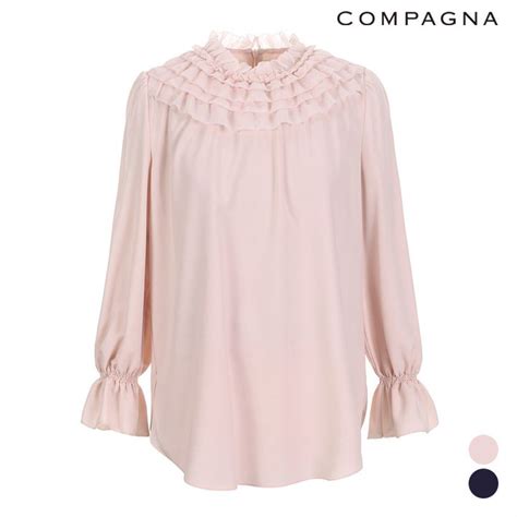 포스티 쉬폰프릴블라우스caas2 Wrb040