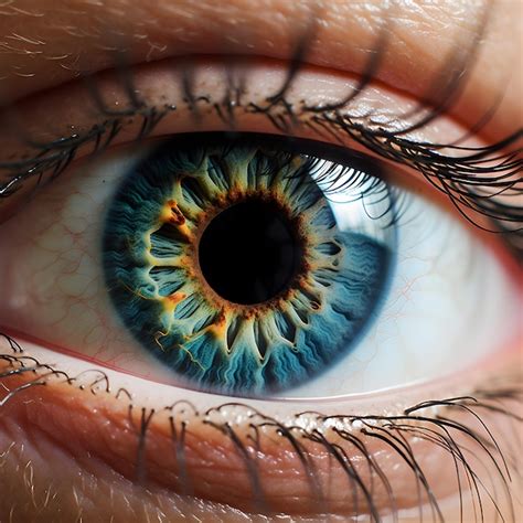 Premium Ai Image Photo Closeup Of Teenage Girl Eye Without Makeup