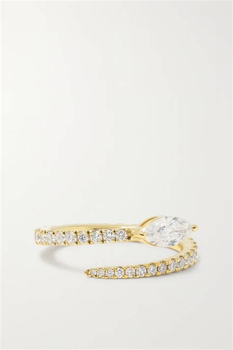 Anita Ko 18 Karat Gold Diamond Ring Anita Ko Jewelry Gold Ring
