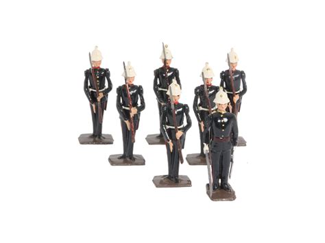 10514 Vintage W Britains Military Lead Toy Soldiers Regiment 7