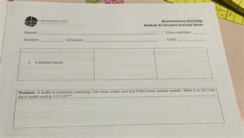 PinNma IDUCAIION Biochemistry Nursing Module StudyX