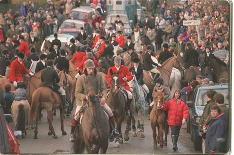Traditional Boxing Day Hunts Across Leicestershire From The Past