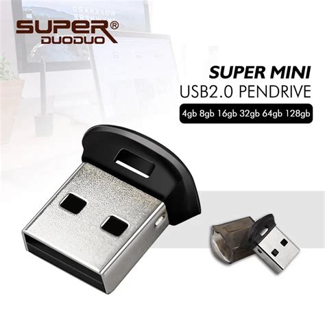 Super Tiny USB Flash Drive 32GB 64GB 128GB Pen Drive Mini Pendrive 32gb