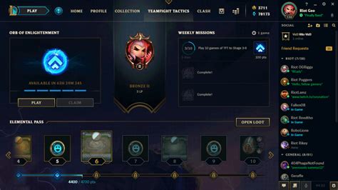 Teamfight Tactics UI Design Behance