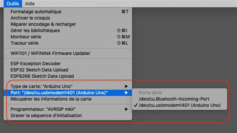 téléversement ne fonctionne pas sur arduino uno mais fonctionne sur