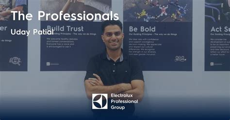 Electrolux Professional Group On Linkedin The Professionals Uday Patial