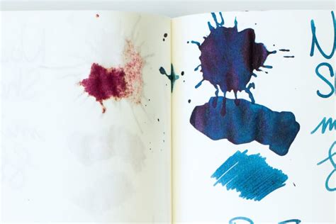 Whats The Difference Between Ink Feathering Bleeding And Ghosting