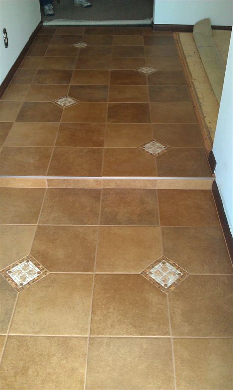 12x12 Tile With 6x6 Accent Dots Interior Inspiration Tile Floor Dots