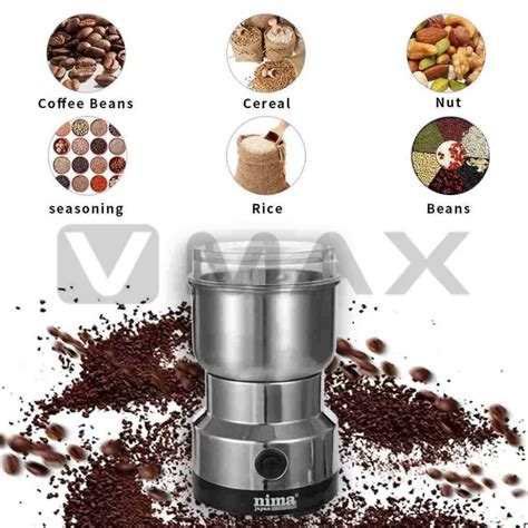 Уред за смилане на кафе ядки Vmax Bg