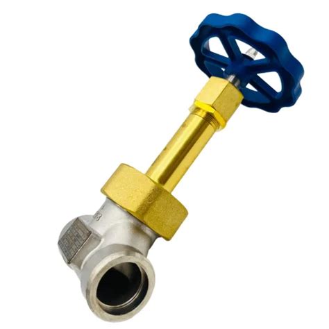 Cryogenic Valve Extended Stem With Socket Weld Ends For Industrial Low