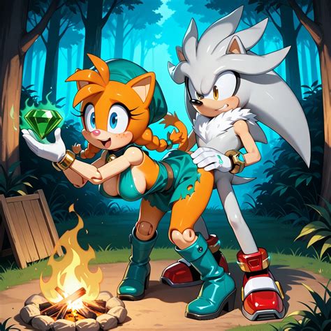 Rule 34 Ai Generated Belle The Tinkerer Female Pixai Sex Silver The Hedgehog Silverknight395