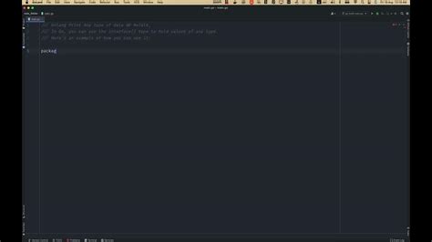 Golang Print Any Type Of Data Andand Notalk Youtube