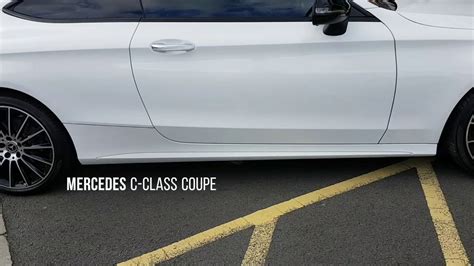 Mercedes C Class Coupe Wrapped Youtube