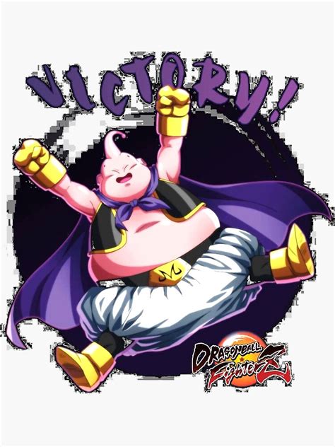 Dragon Ball Z Majin Buu Sticker For Sale By Cuong339 Redbubble