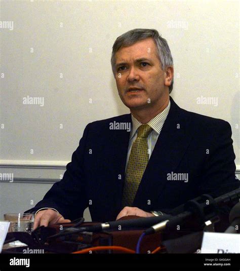 Alan Barnish Chief Executive Of Cambridgeshire County Council Talksm During A News Conference