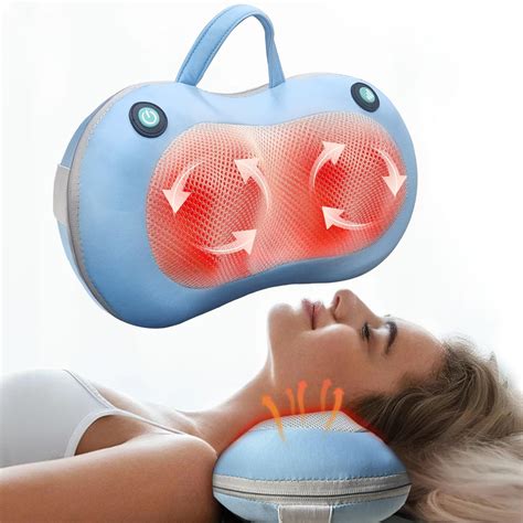 Hotmuz 6d Shiatsu Neck Massager Shoulder Neck Massager With