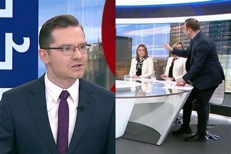Zamieszanie w TVP Info Poseł Lewicy wyszedł ze studia Rozpoczęła się