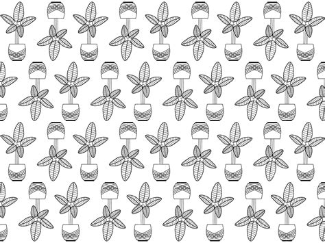 Premium Vector Decorative Leaves And Plants Seamless Pattern Hand Drawn Abstract Leaves