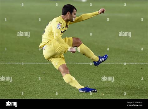 Manu Trigueros Of Villarreal CF During The La Liga Match Between FC