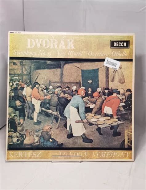 Dvorak “symphony No 9 New World” Kerteszlso Uk Decca Sxl 6291 Wbg