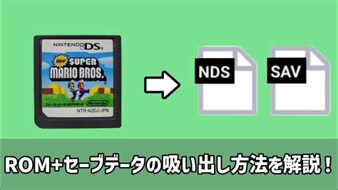 3DSでDSのカセットからROMとセーブデータを吸い出す方法 YouTube
