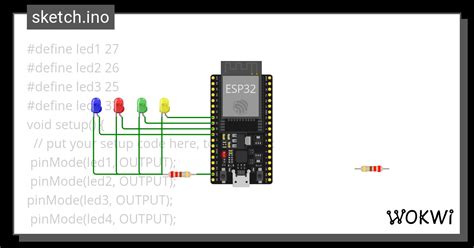 Wokwi Online ESP32 STM32 Arduino Simulator