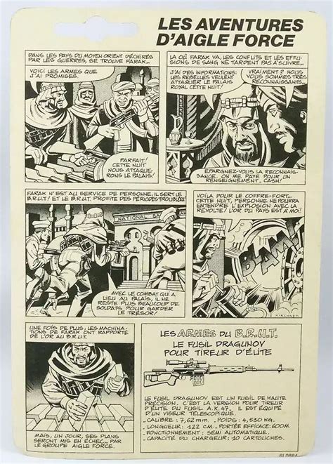 Eagle Force Mego Idéal Nemesis The Saboteur