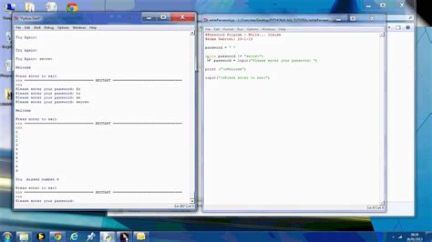 21 While Loop Password Youtube