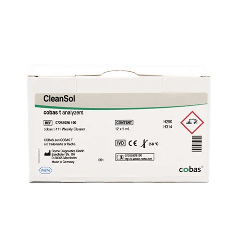 Cleansol Cobas T411 12x5ml