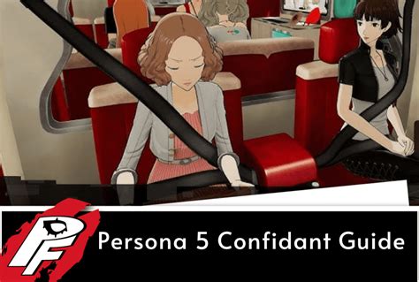 Persona 5 Confidant Guide How To Unlock All Confidants Persona Fans