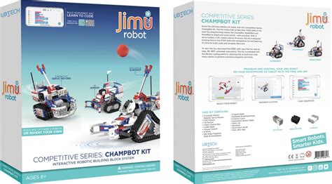 Best Buy UBTech JIMU Robot Competitive Series ChampBot Kit JRA0505