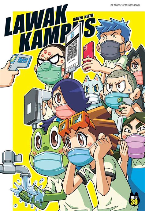 Lawak Kampus 39 Kadokawa Gempak Starz Lawak Kampus Comic Lazada