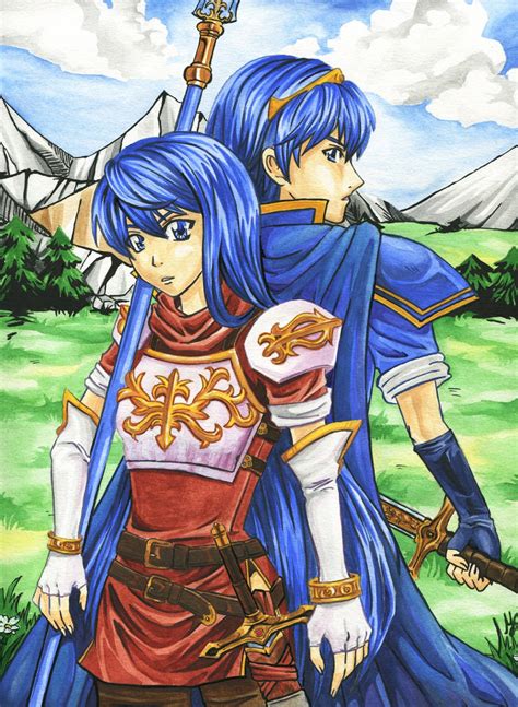 Marth And Caeda By Jenninaitsu On Deviantart