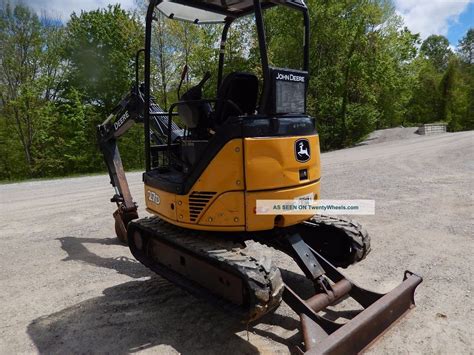 2008 John Deere 27d Mini Excavator Diesel Job Sight Ready Shape Low Hour