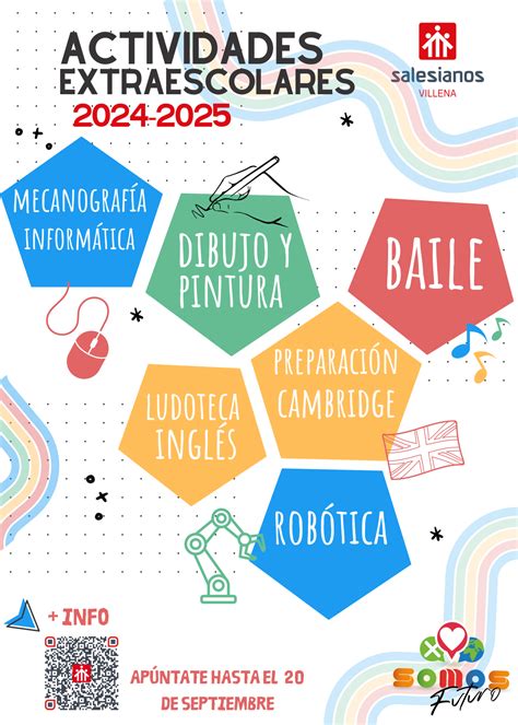 ACTIVIDADES EXTRAESCOLARES 2024 2025 Colegio Salesiano Mª Auxiliadora
