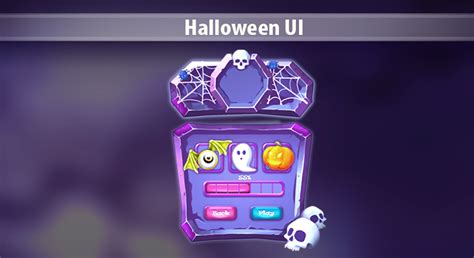 Halloween Ui In 2d Assets Ue Marketplace