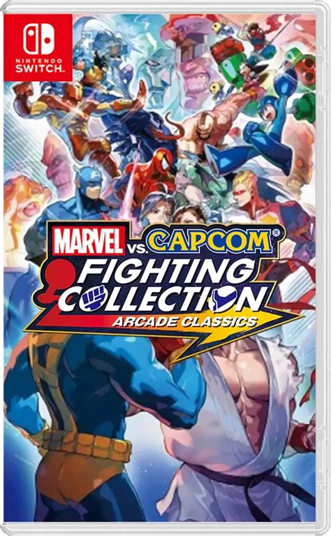 Marvel Vs Capcom Fighting Collection Arcade Classics Switch Pre Order Double Jump Video Games