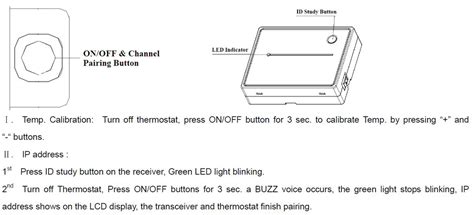 Non Programmable Wireless Radiant Heating Room Thermostat