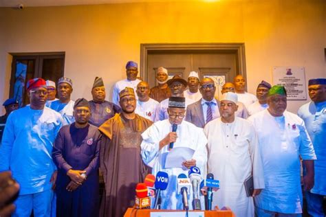 Pdp Governors Meet In Abuja Over Party Crisis Thecable
