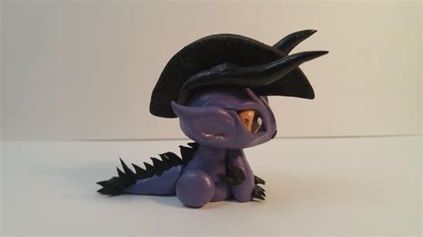 I Made A Chibi Behemoth With Polymerclay [oc][art] Ffxiv