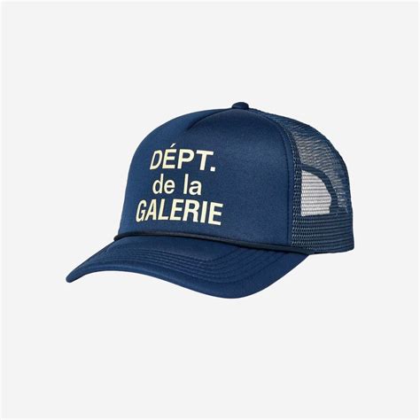 갤러리 디파트먼트 프렌치 로고 트러커 햇 네이비 Gallery Dept Kream