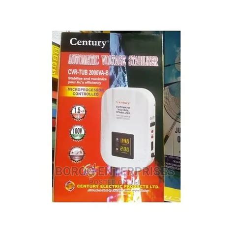 Century 2000va Wall Mount Automatic Voltage Ac Stabilizer In Ikeja