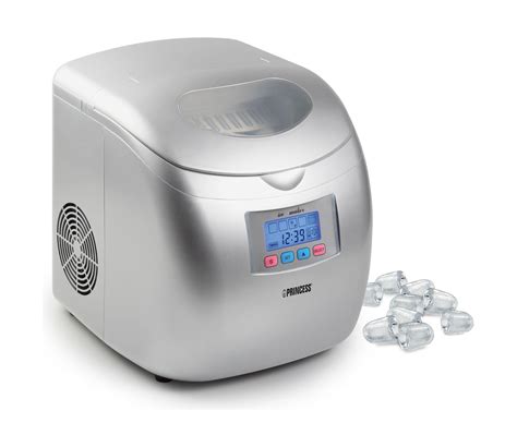 Princess 120w 2 8 Liters Ice Maker Silver Price In Kuwait Xcite