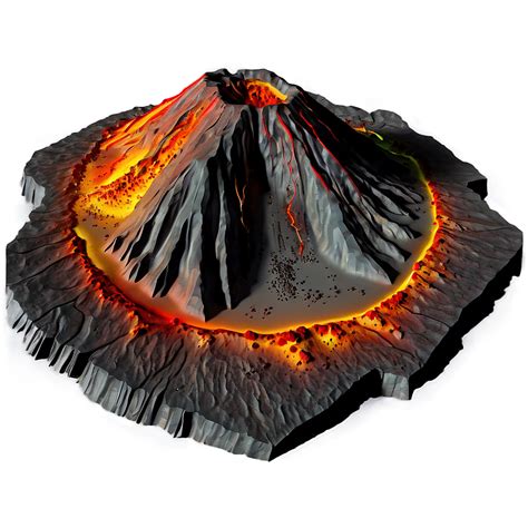 Download Volcano Geological Formation Png Lic94