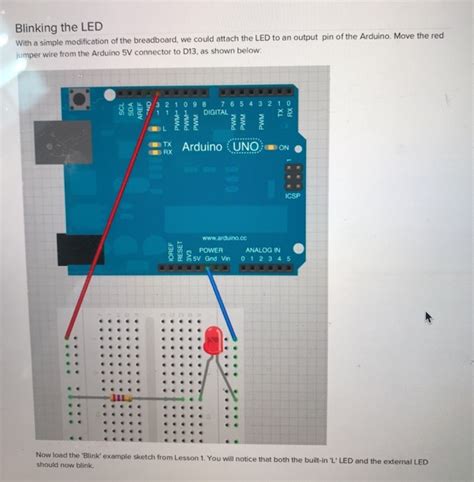 Solved Adafruit Learning System Arduino Lesson LEDs Chegg
