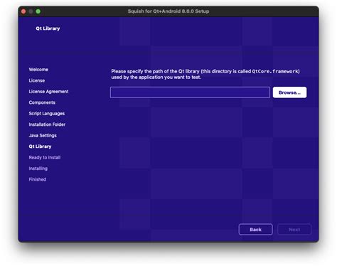 Installing From Binary Packages Squish 90