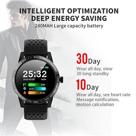 Reloj Inteligente Resistente Al Agua Ip68 Pulsera Grandado