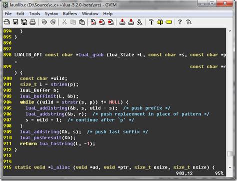 用gvim建立ide编程环境win篇gvim C Ide Csdn博客